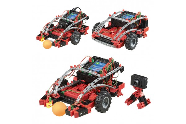 Kit de robotica FischerTechnik - 14 modelos 310 peças