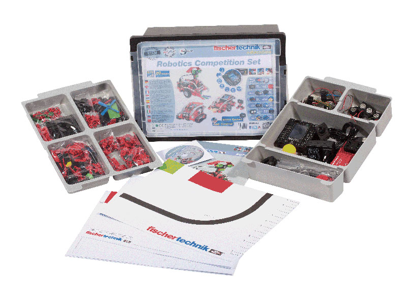 Kit de robotica Fischertech - 20 modelos 670 peças